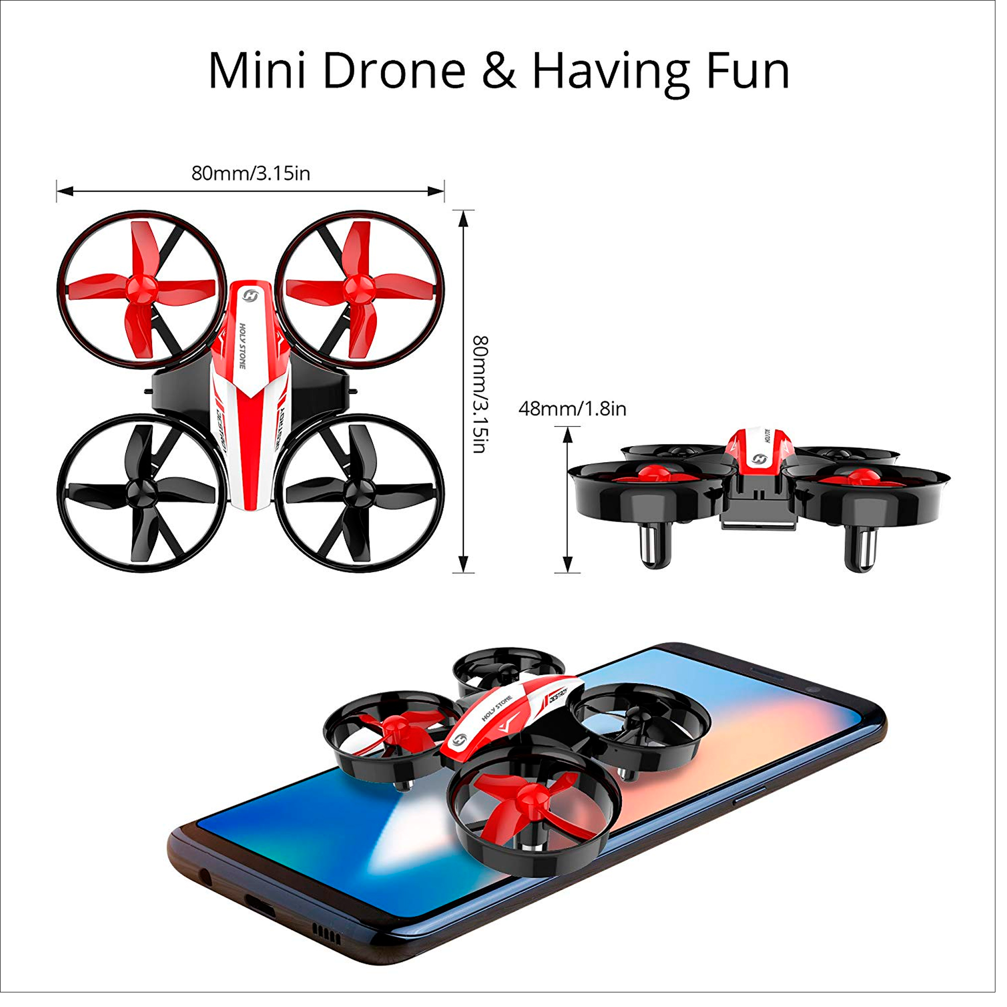 Mini Drone Holy Stone Hs210 - HS210