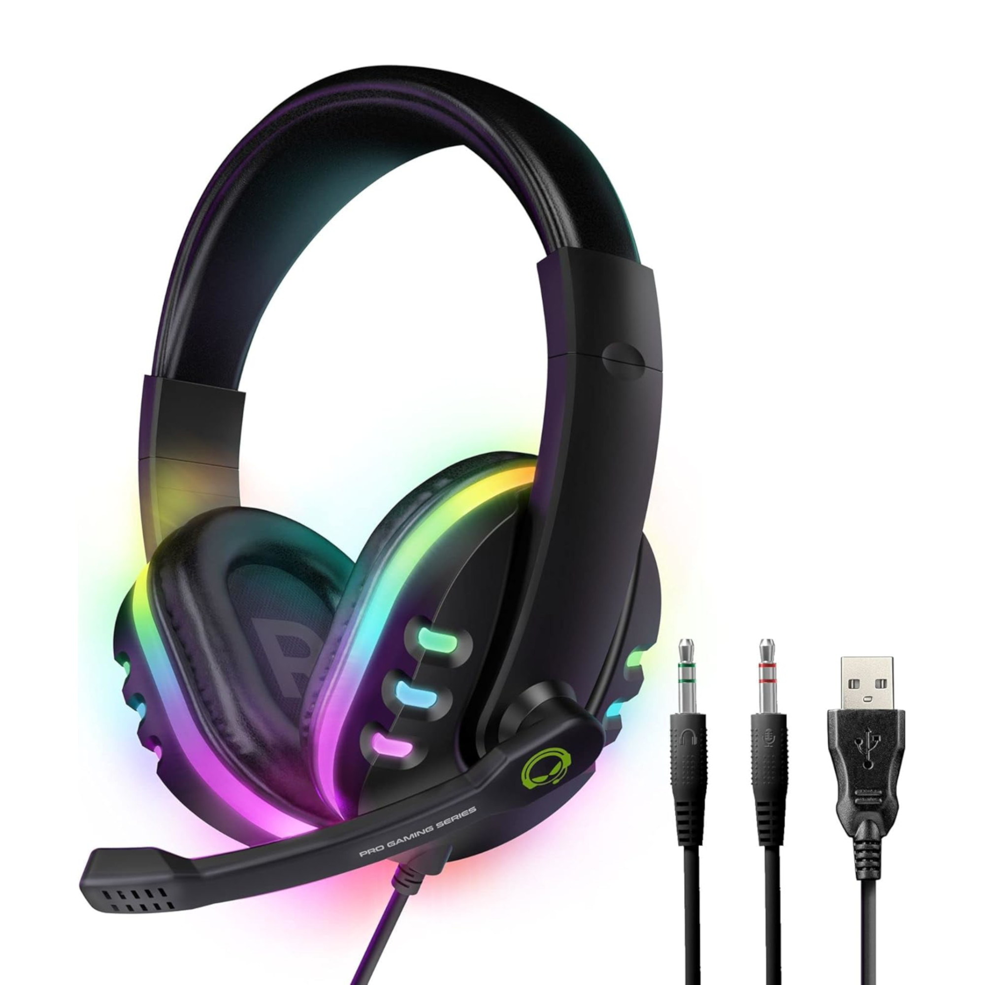 Auriculares Cableados Gaming Hypergear Estéreo 40mm - PcService