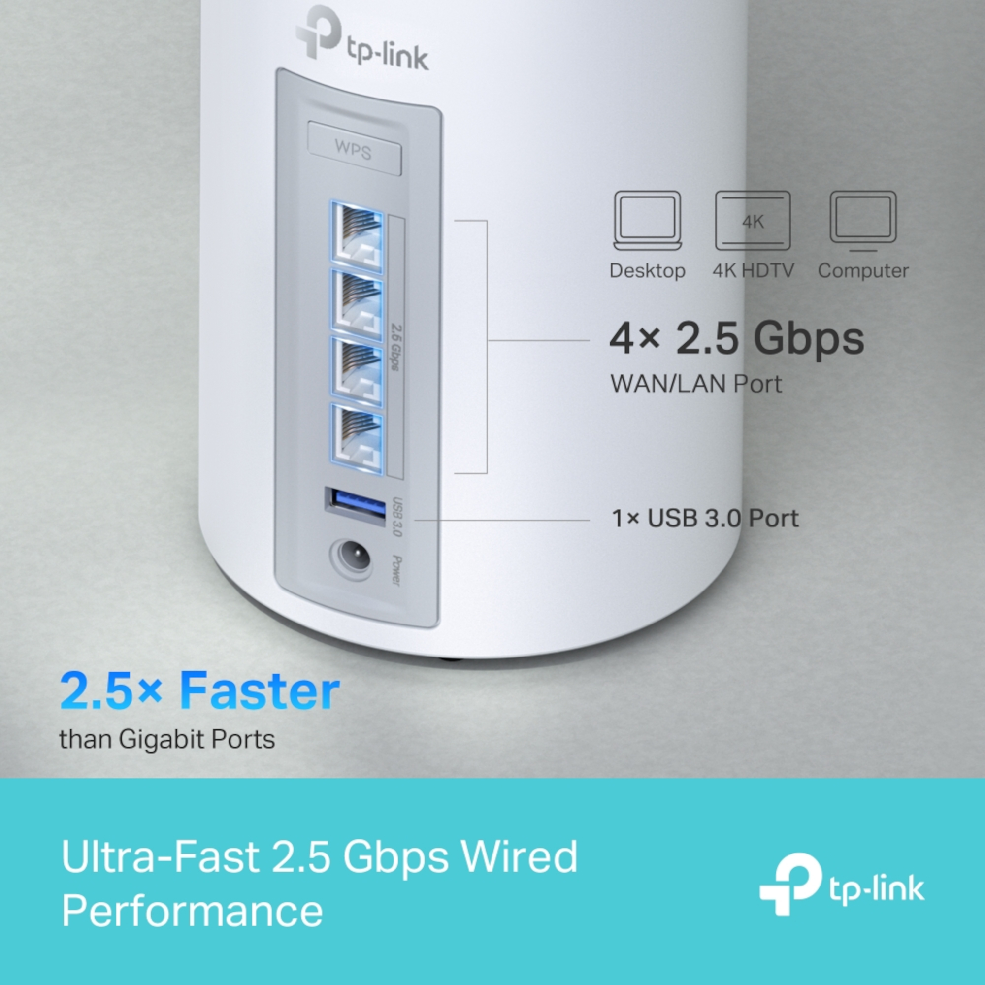 Router Mesh Tp-Link Deco Be65 X3u - DECOBE65X3