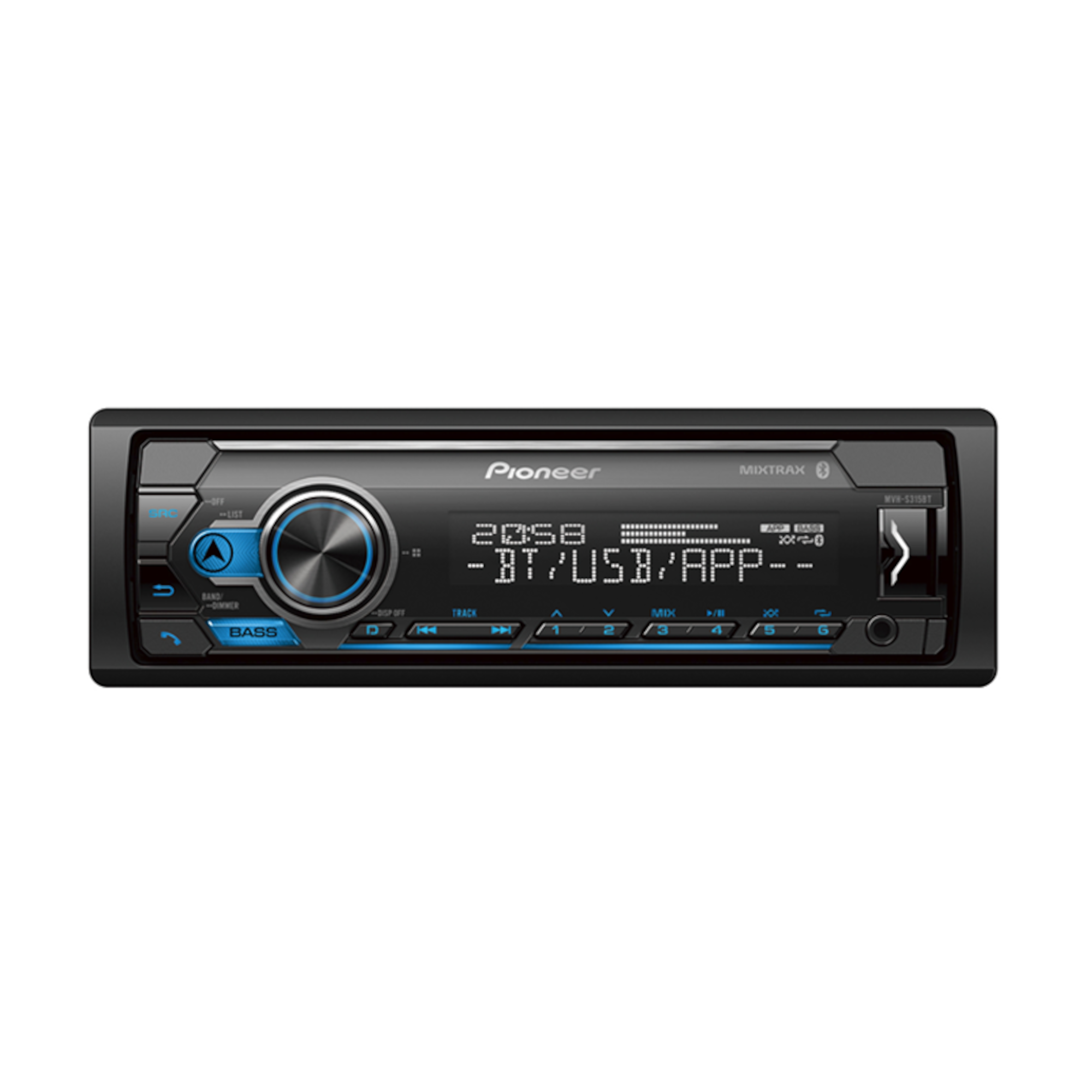 Radio Para Auto Pioneer Mvh-s325bt 200w Bt - PcService